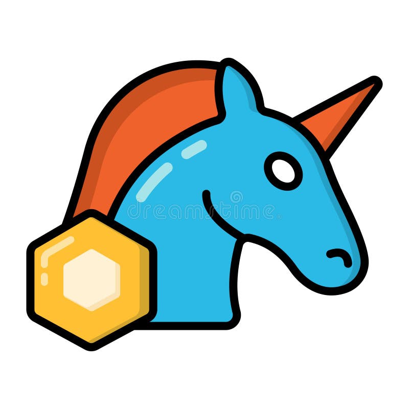 Strategic Icon, Non-fungible Token, Digital Technology Stock Vector ...