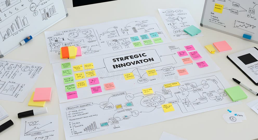 Strategic Innovation Brainstorming Session: a Visual Representation of ...