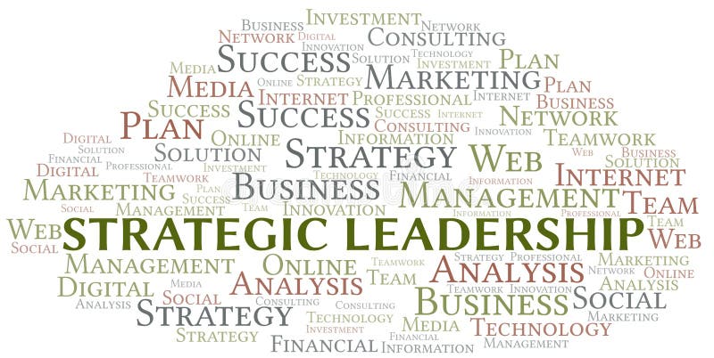 Strategic Leadership Behaviours Business Vector Graphic Stock Vector ...