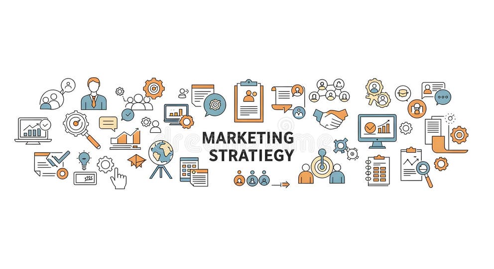 Effective Marketing Strategy Plan for Business Success Stock Image ...