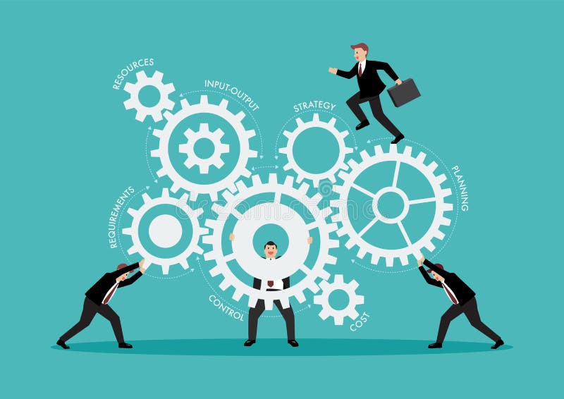 Strategic Operations Management Infographic Stock Vector - Illustration ...