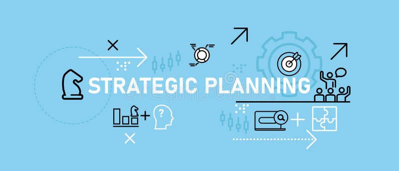 Strategic Planning Conceptual Idea Business Forecast Analyzing Progress ...