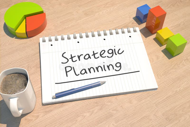 Strategic Planning stock illustration. Illustration of analysis - 135809288