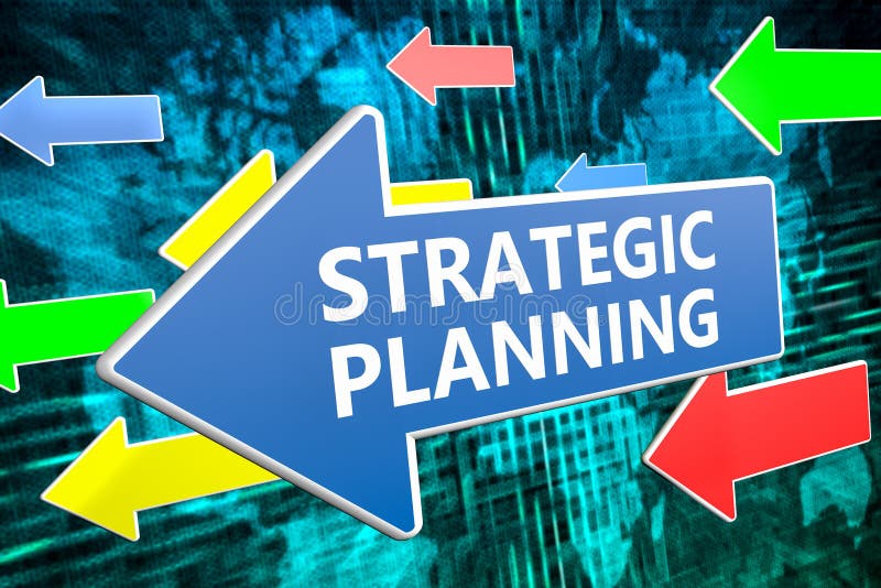 Strategic Planning stock illustration. Illustration of plan - 135809403