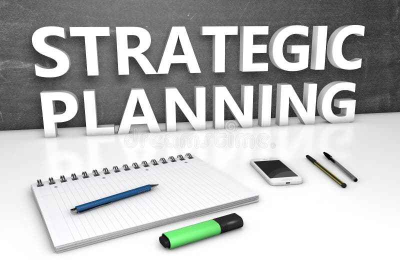 Strategic Planning stock illustration. Illustration of strategy - 210212240
