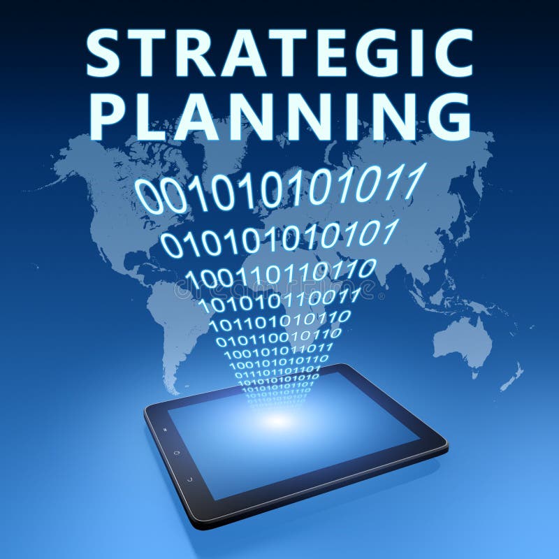 Strategic Planning stock illustration. Illustration of business - 147218750