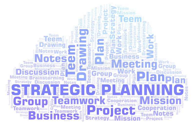 Strategic Planning Word Cloud Stock Illustrations – 379 Strategic ...