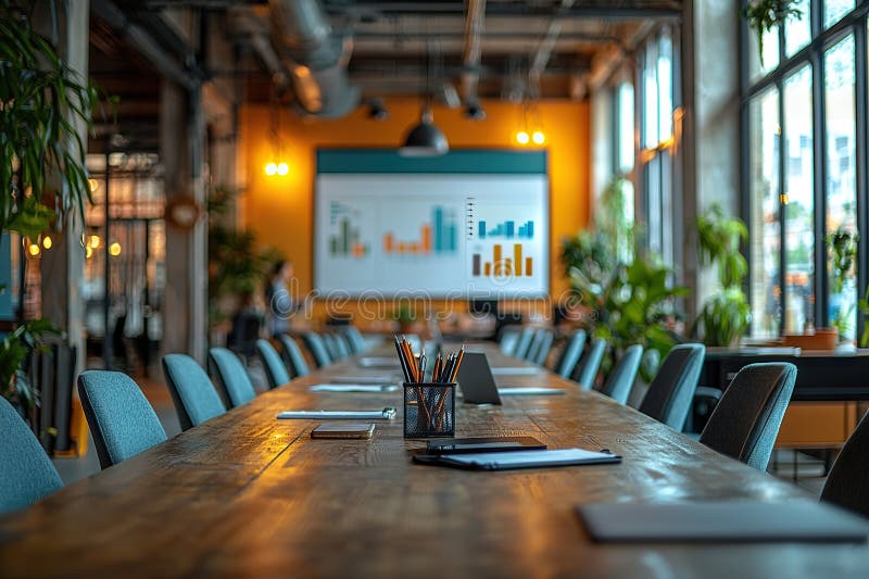 Strategic Synergy Corporate Team Planning in Modern Office Stock ...