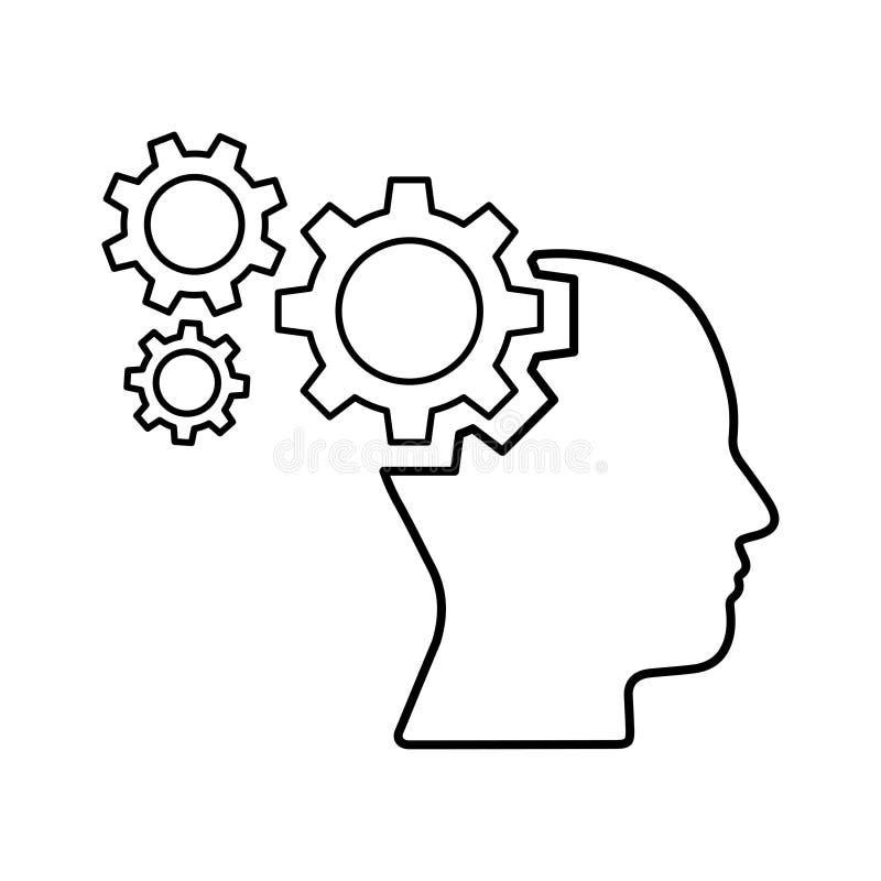 Strategic Thinking Icon. Outline Symbol Stock Illustration ...