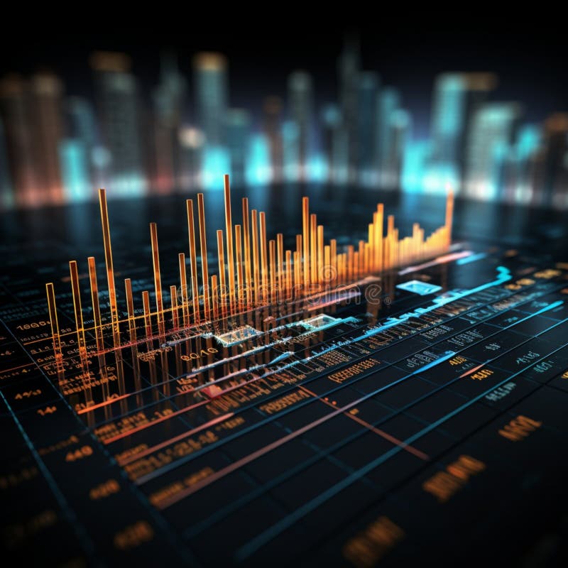 Strategic Visualization Business and Stock Graphs Decode Financial ...