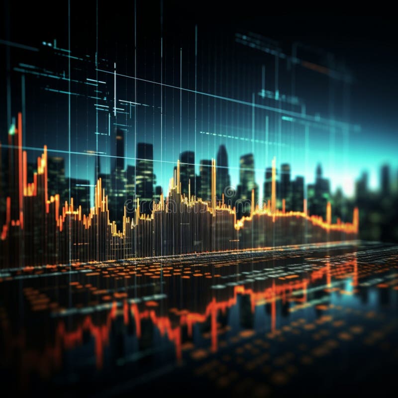 Strategic Visualization Business and Stock Graphs Decode Financial ...