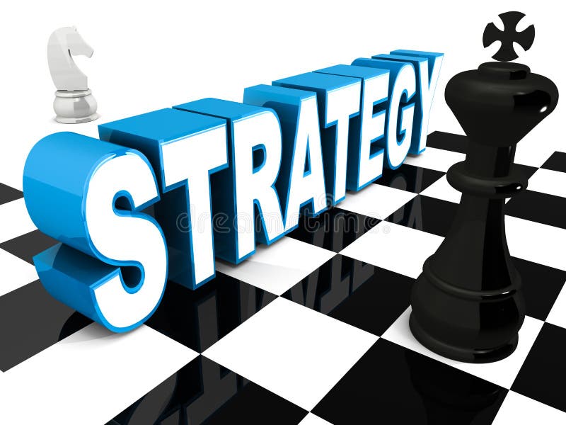 Strategy move stock illustration. Illustration of plan - 31046361