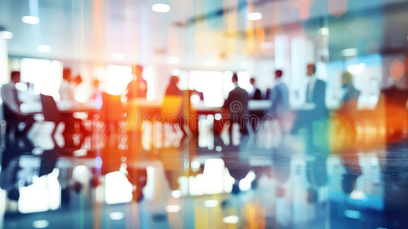 Strategy Blur Modern Business Stock Illustration - Illustration of ...