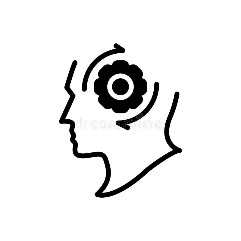 Black Solid Icon for Strategy Change, Strategy and Success Stock Vector ...