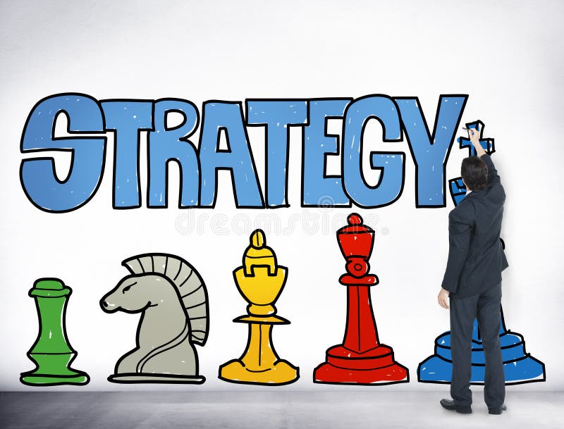 Strategy Collaboration Success Goals Growth Connection Concept Stock ...
