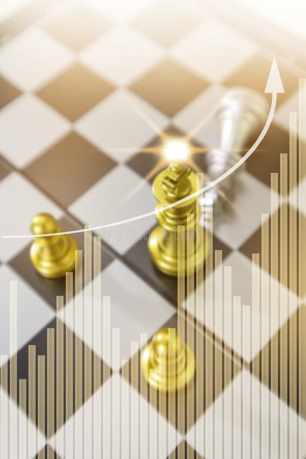 Strategy Competition Winner,competitive Strategy Planning Concept Stock ...