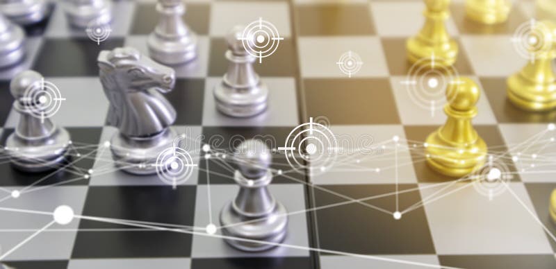 Strategy Competition Winner,competitive Strategy Planning Concept ...