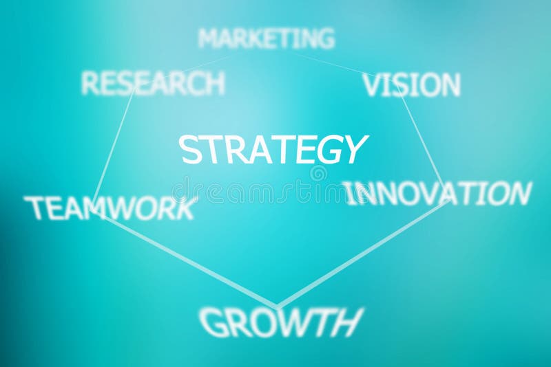 Strategy concept stock photo. Image of company, efficiency - 7540794