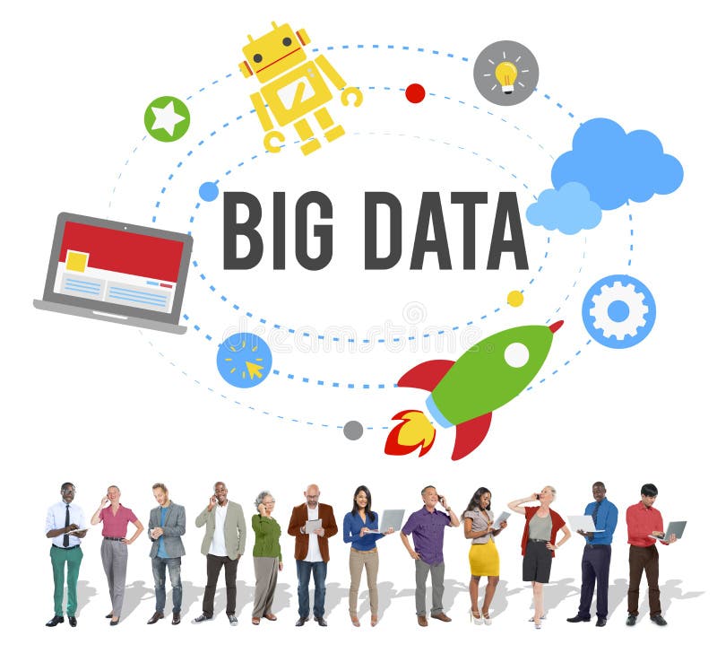 Strategy Data Information Plan Marketing Solution Vision Concept Stock ...