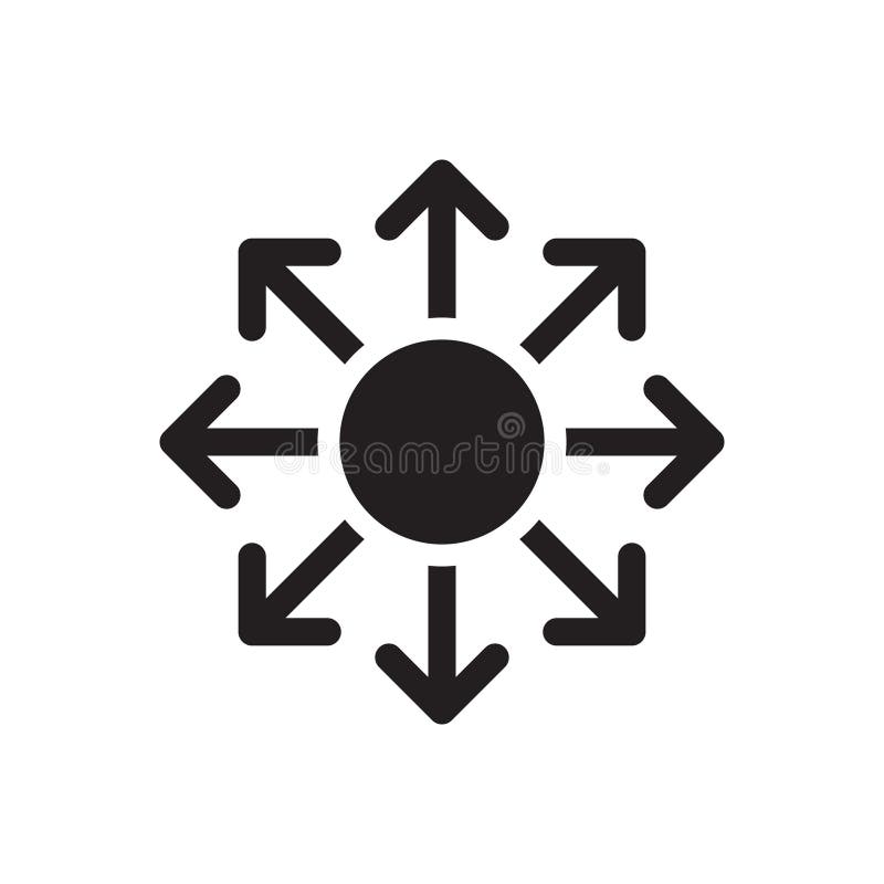 Strategy Direction and Opportunities Icon Stock Illustration ...