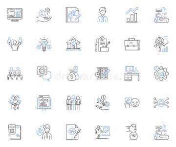 Strategy Execution Line Icons Collection. Implementation, Execution ...