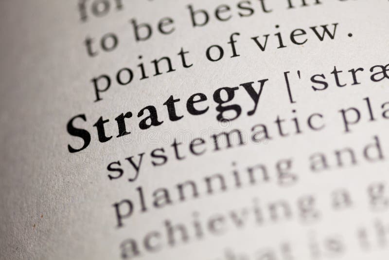 Definition of strategy stock photo. Image of book, leadership - 38181836