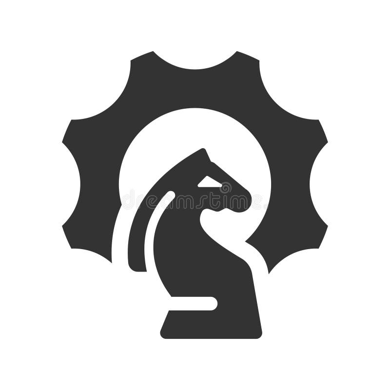 Strategy Icon stock vector. Illustration of symbol, optimization ...