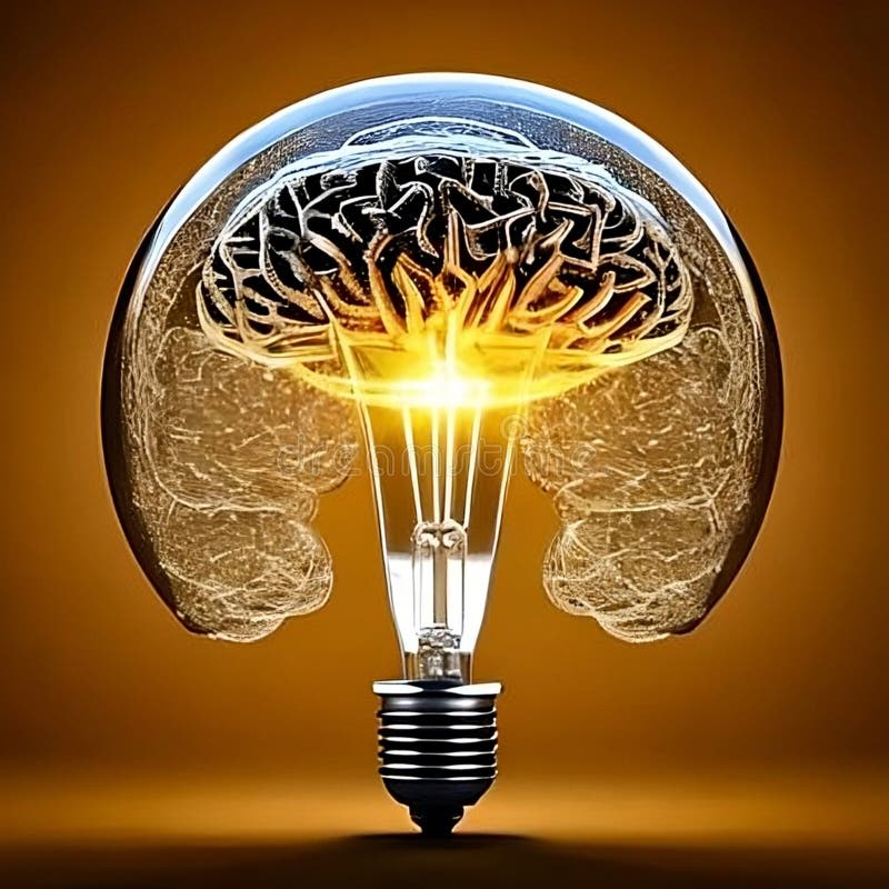 Strategy Idea for Business Plan, Brain Inside of a Light Bulb ...