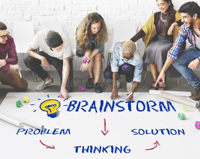 Strategy Idea Plan Brainstorm Analysis Concept Stock Image - Image of ...