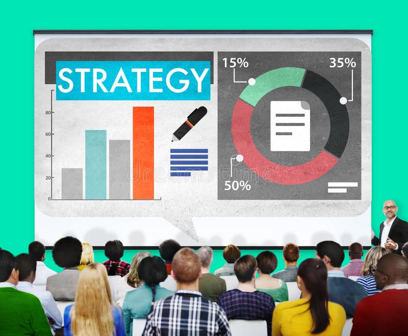 Strategy Plan Marketing Data Ideas Innovation Concept Stock Image ...