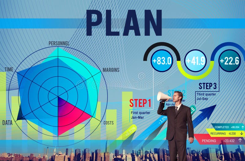 Strategy Planning Vision Growth Success Concept Stock Photo - Image of ...