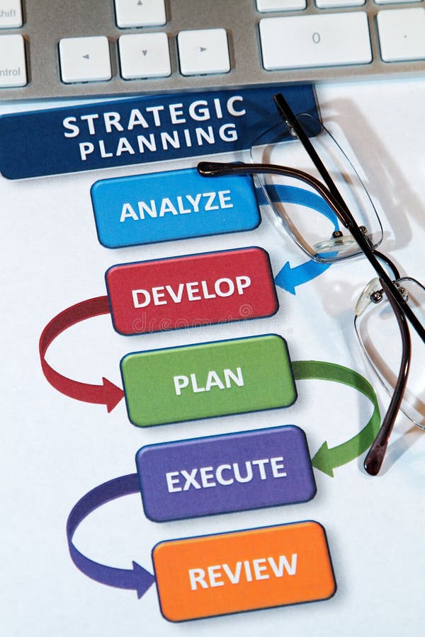 Strategy Plans stock photo. Image of business, arrows - 18370744