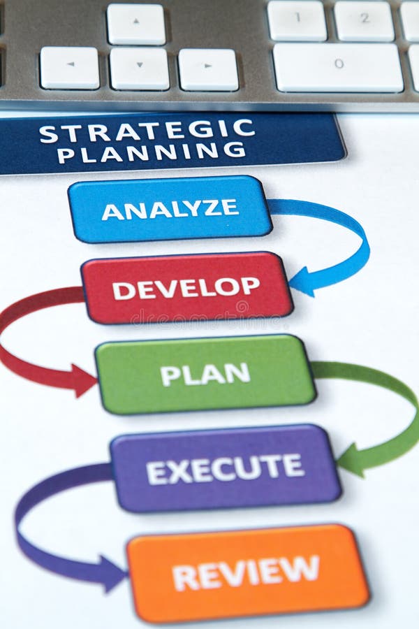 Strategy Plans stock photo. Image of business, arrows - 18370744