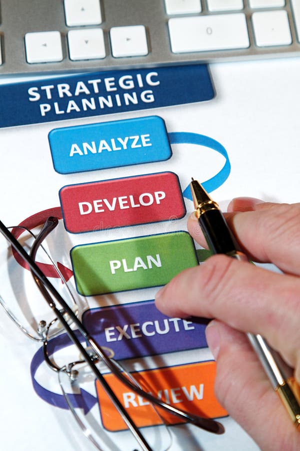 Strategy Plans stock photo. Image of business, arrows - 18370744