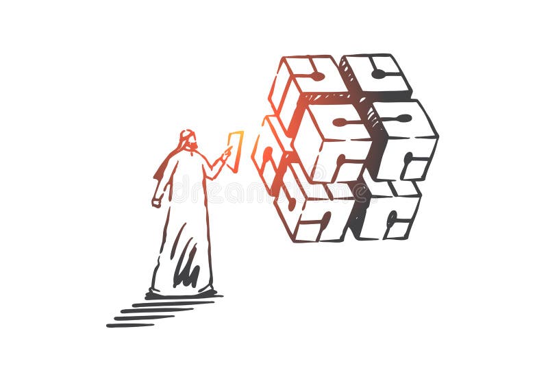 Strategy, Solution Development Concept Sketch. Hand Drawn Isolated ...