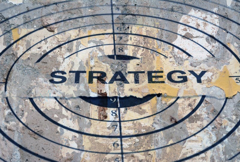 Strategy target stock photo. Image of selective, ideas - 173274576