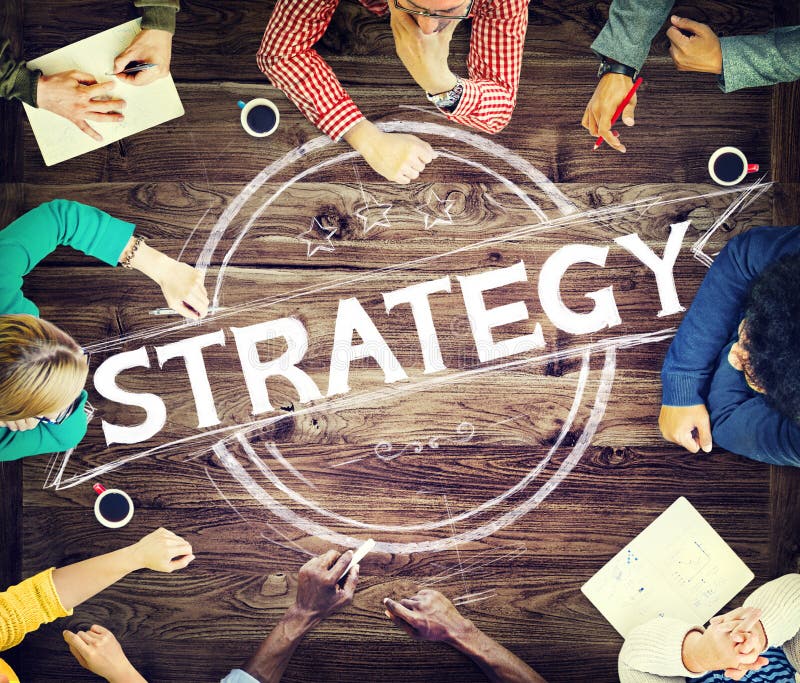 Strategy Technique Business Planning Concept Stock Image - Image of ...