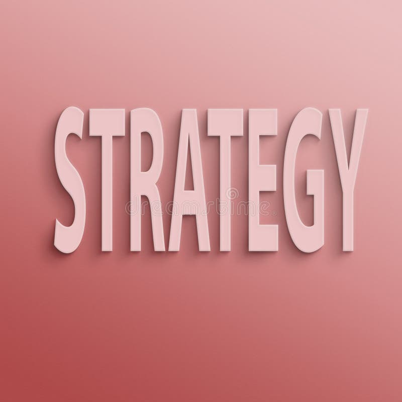 Strategy stock illustration. Illustration of options - 49592726