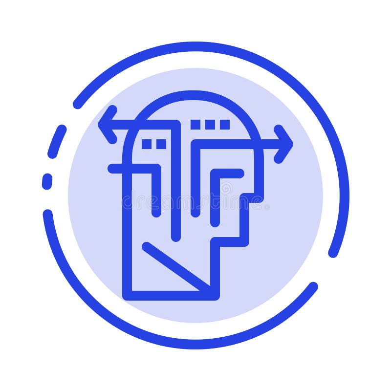 Strategy, Thinking, Mind, Head Blue Business Logo and Business Card ...