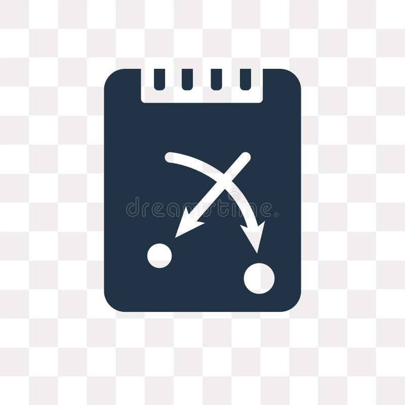 Strategy Vector Icon Isolated on Transparent Background, Strategy ...