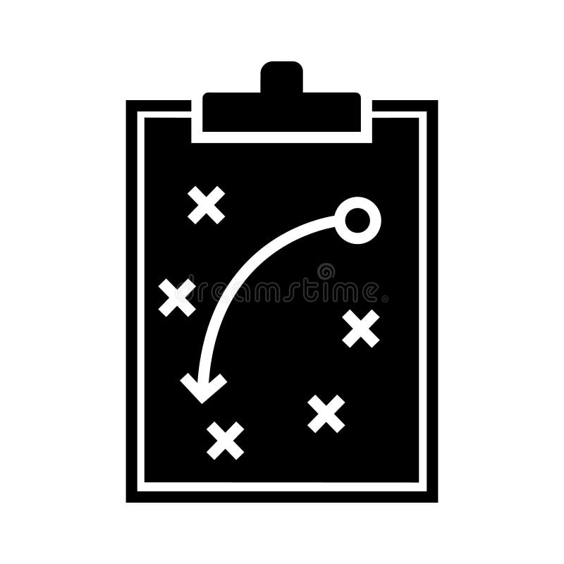 Strategy Vector Icon. Plan Illustration Sign. Tactic Symbol. Game Logo ...