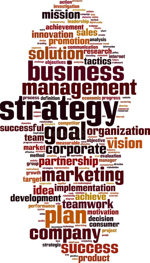 Strategy word cloud stock vector. Illustration of policy - 148894154