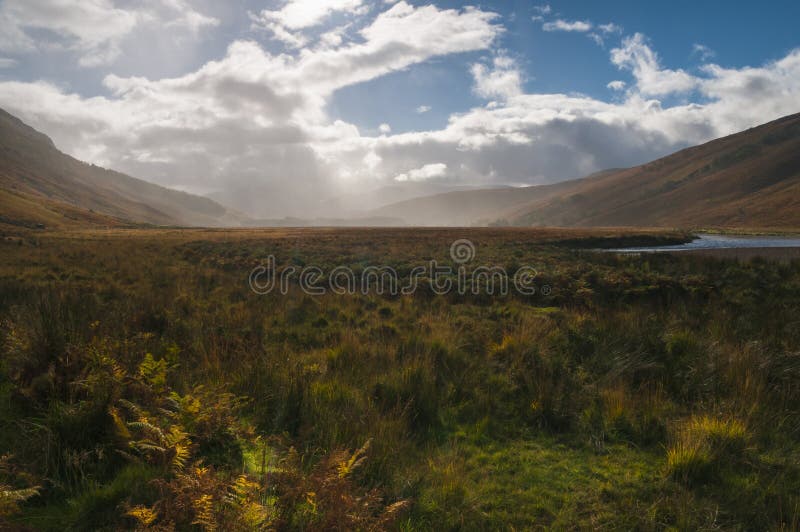 Strath More stock photo. Image of cumulonimbus, copy - 81711608