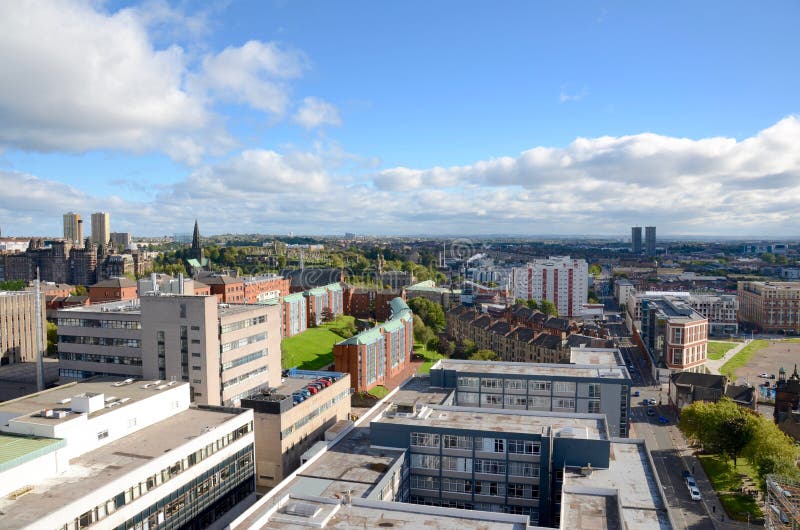 Strathclyde University Campus in Glasgow Stock Photo - Image of graham ...