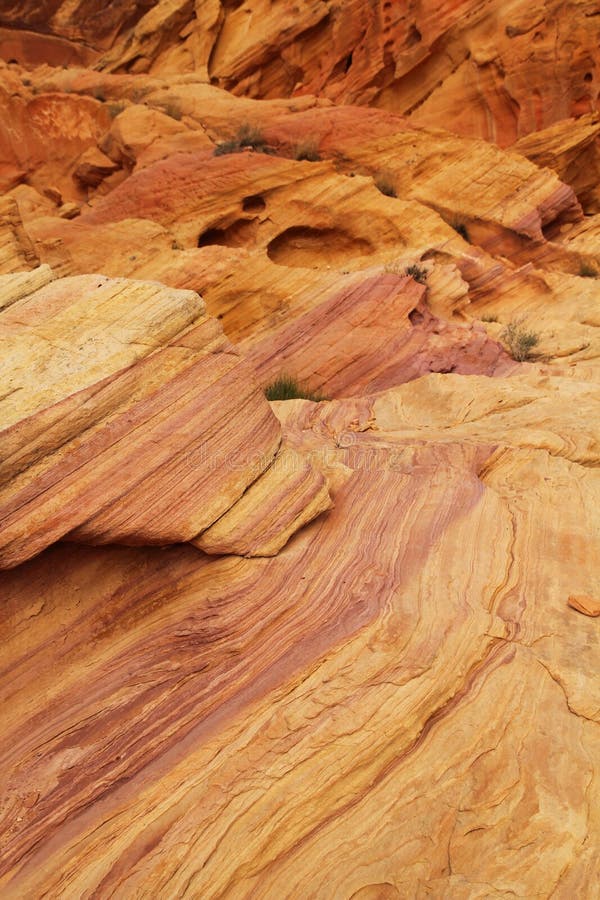 Stratified rock stock photo. Image of fire, geological - 33117906