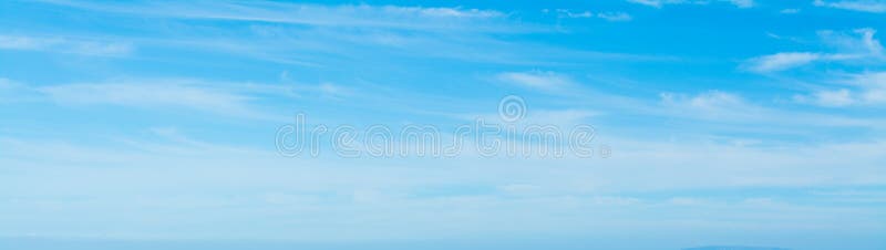 Stratiform Clouds and Blue Sky Stock Image - Image of cloudscape, blue ...