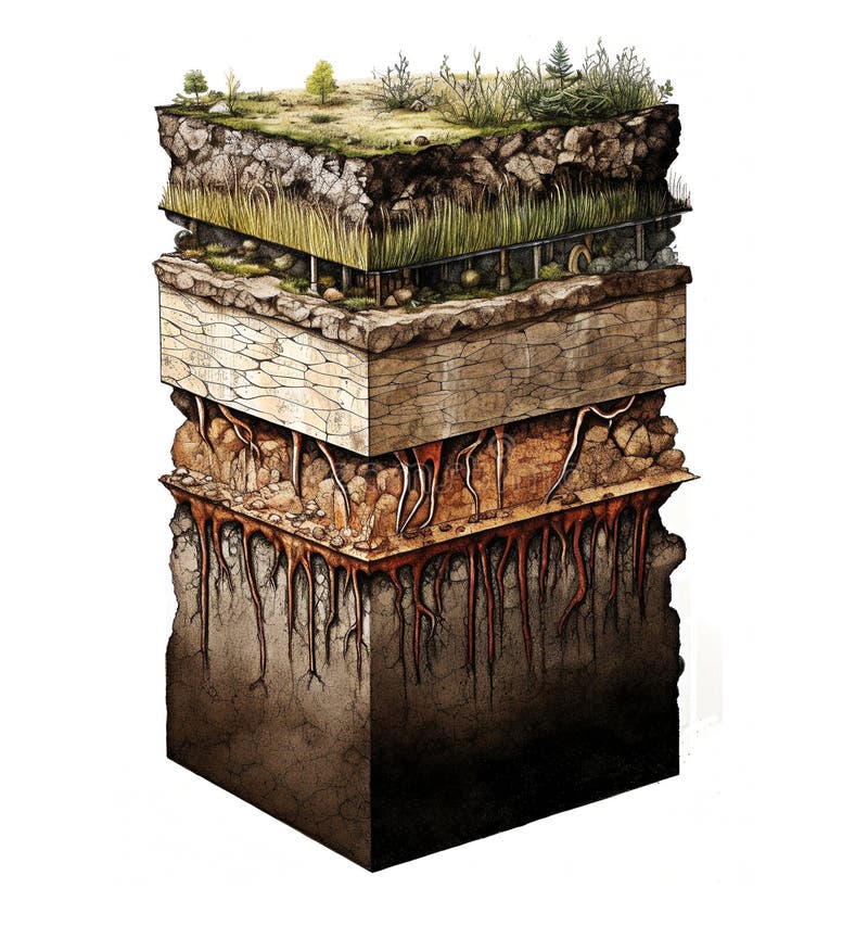 Stratigraphic Section Stock Illustrations – 26 Stratigraphic Section ...