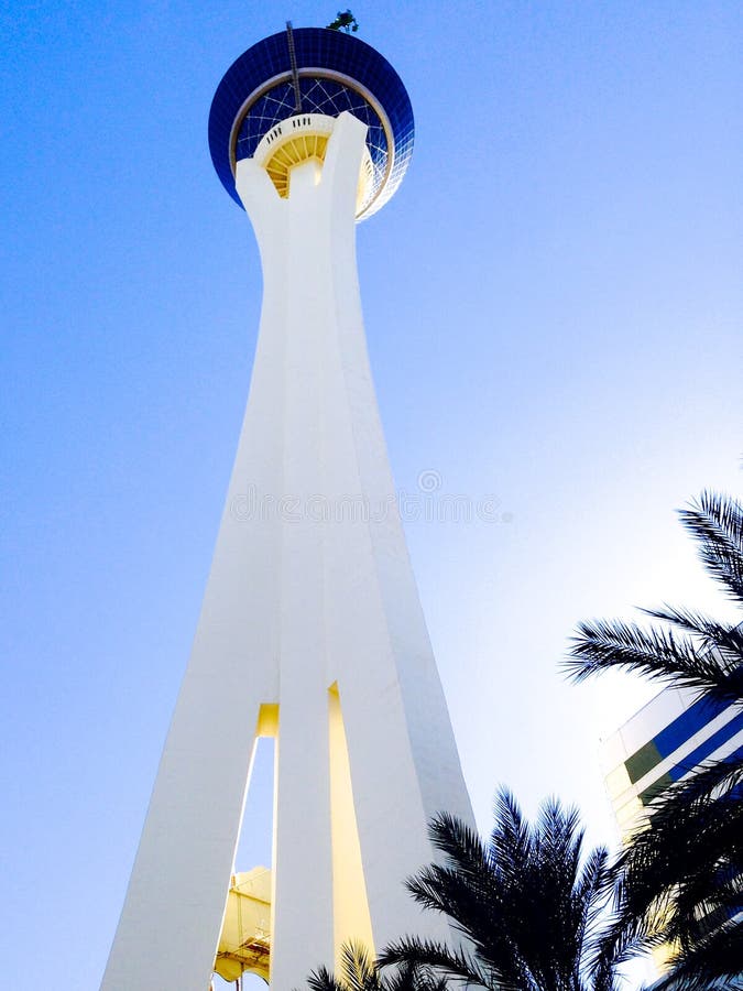 Stratosphere Las Vegas Nevada Editorial Stock Image - Image of landmark ...
