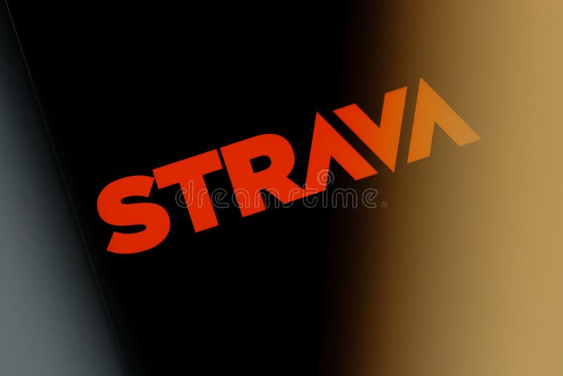 Strava Editorial. Illustrative Photo for News about Strava - an ...