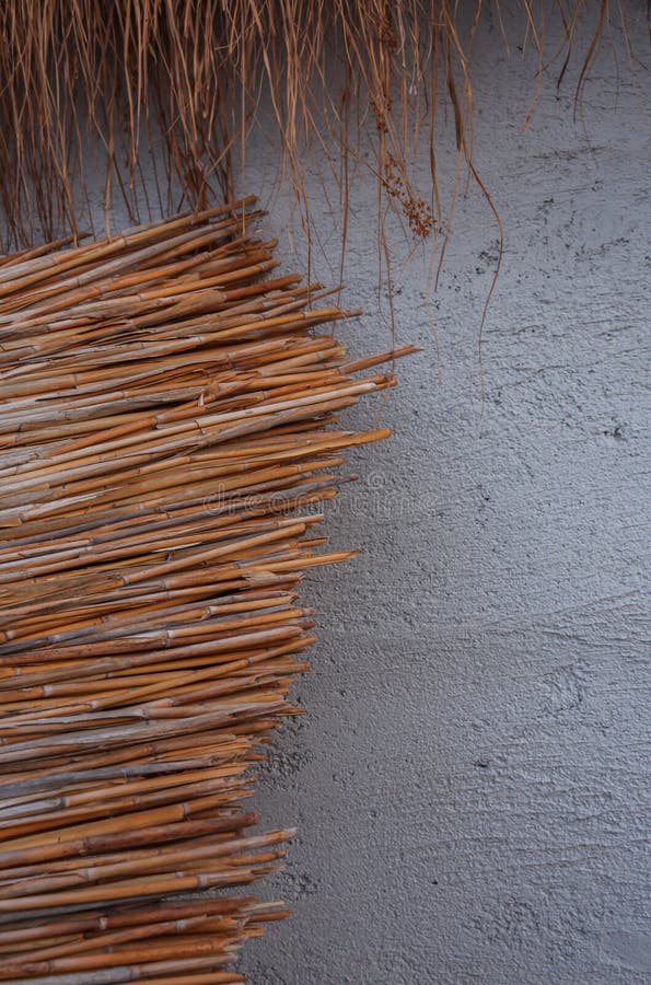 Straw and concrete stock image. Image of texture, water - 104319729